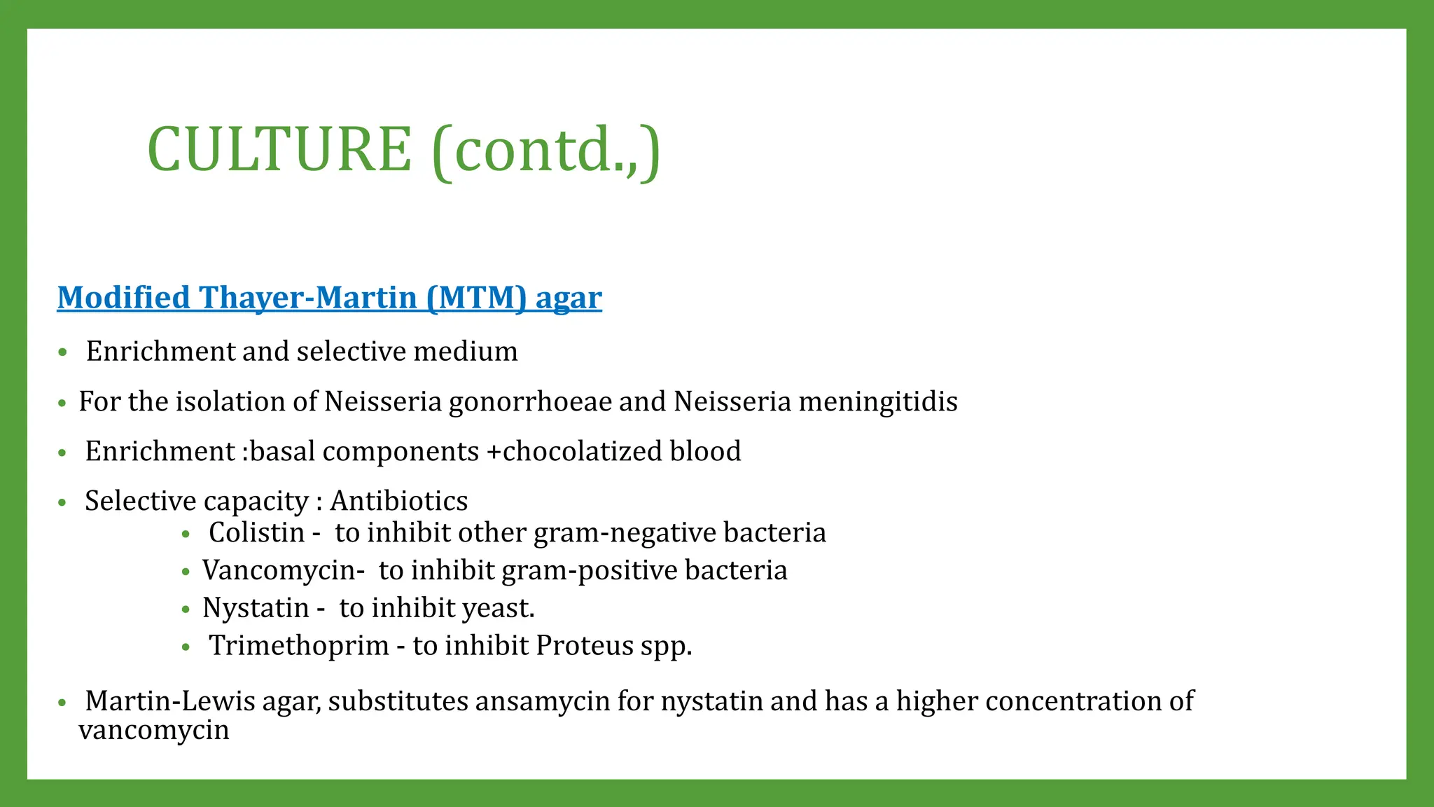 PHENOTYPIC METHODS OF Bacterial identification- conventional ...