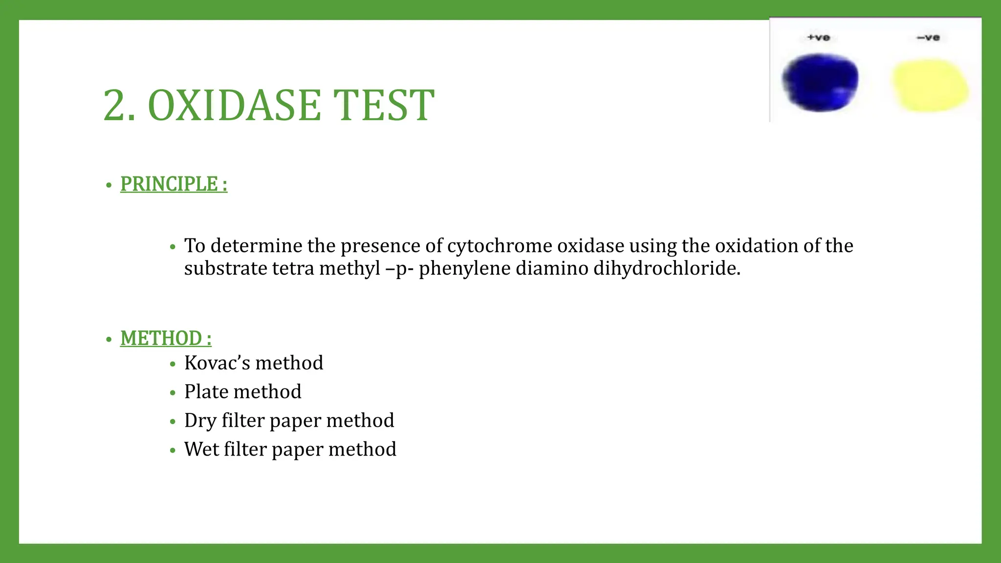 PHENOTYPIC METHODS OF Bacterial identification- conventional ...