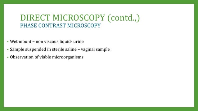 PHENOTYPIC METHODS OF Bacterial identification- conventional ...