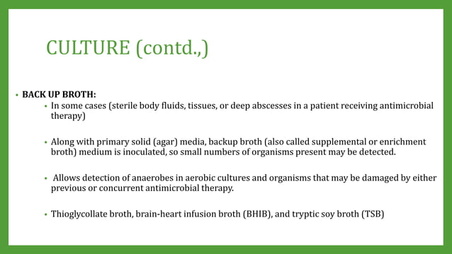 PHENOTYPIC METHODS OF Bacterial identification- conventional ...