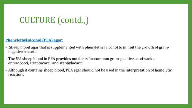 PHENOTYPIC METHODS OF Bacterial identification- conventional ...