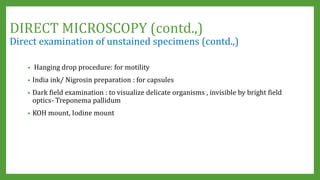PHENOTYPIC METHODS OF Bacterial identification- conventional ...