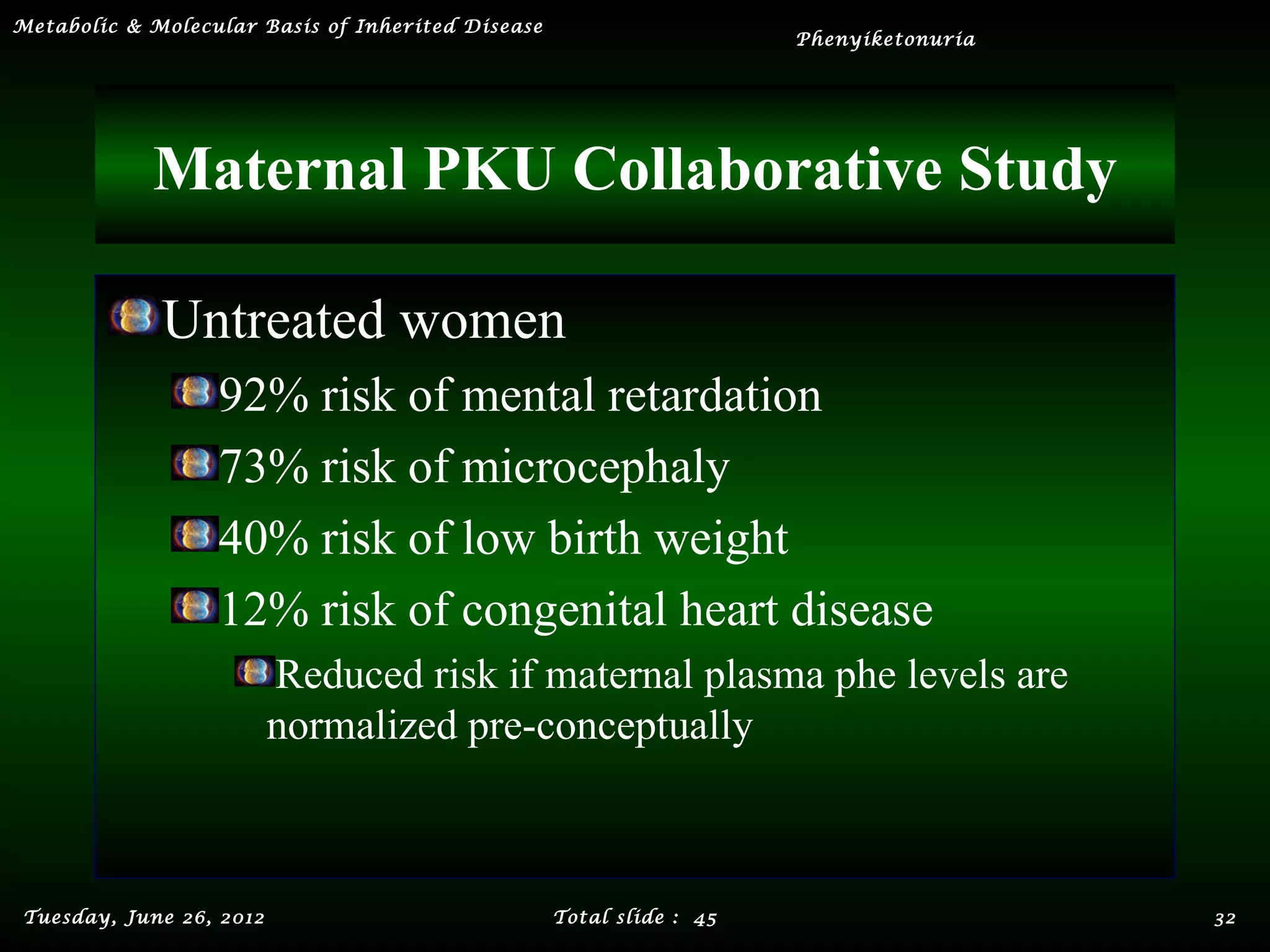 Phenylketonuria | PPT