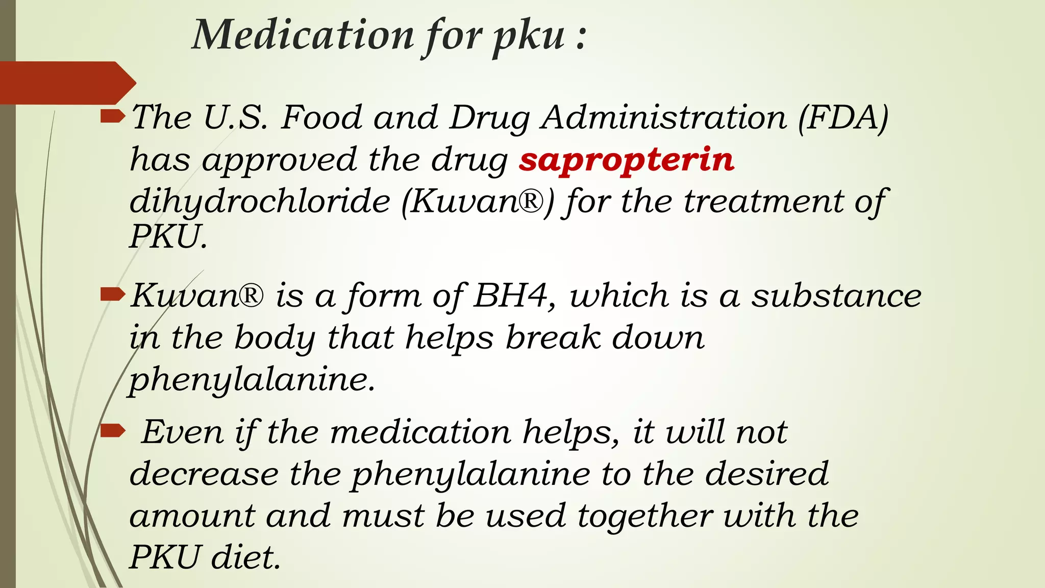 Phenylketonuria # | PPTX