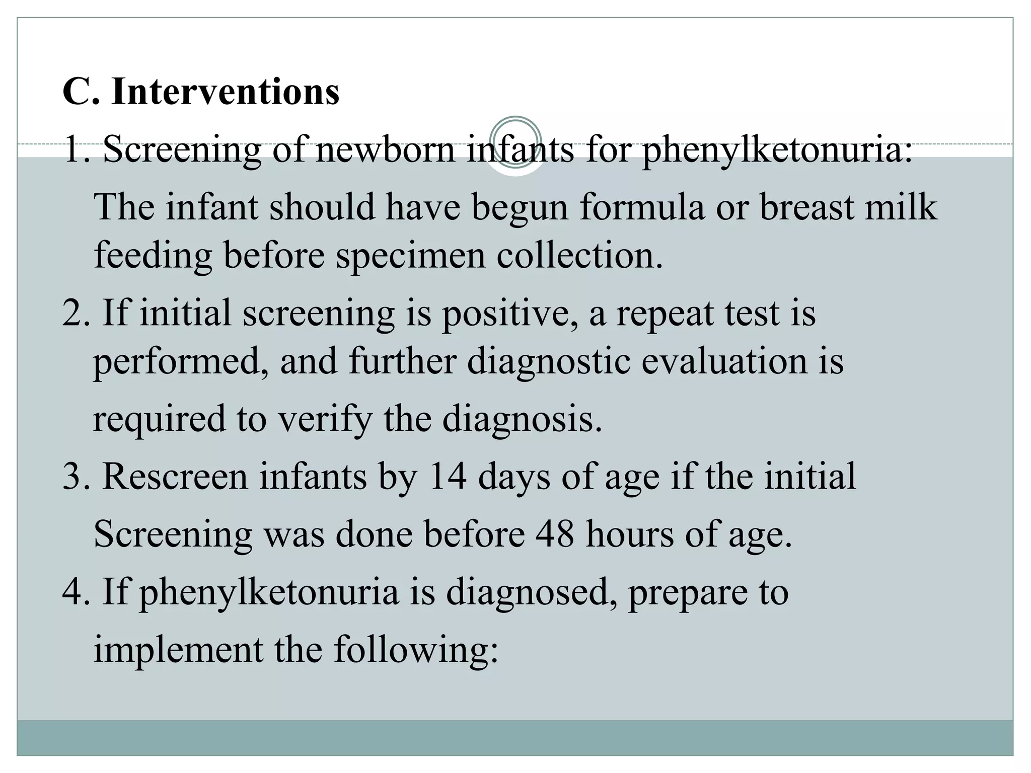 Phenylketonuria | PPTX