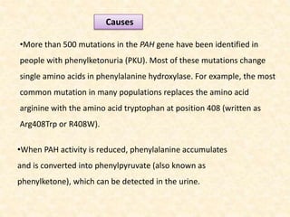 Phenylketonuria | PPTX