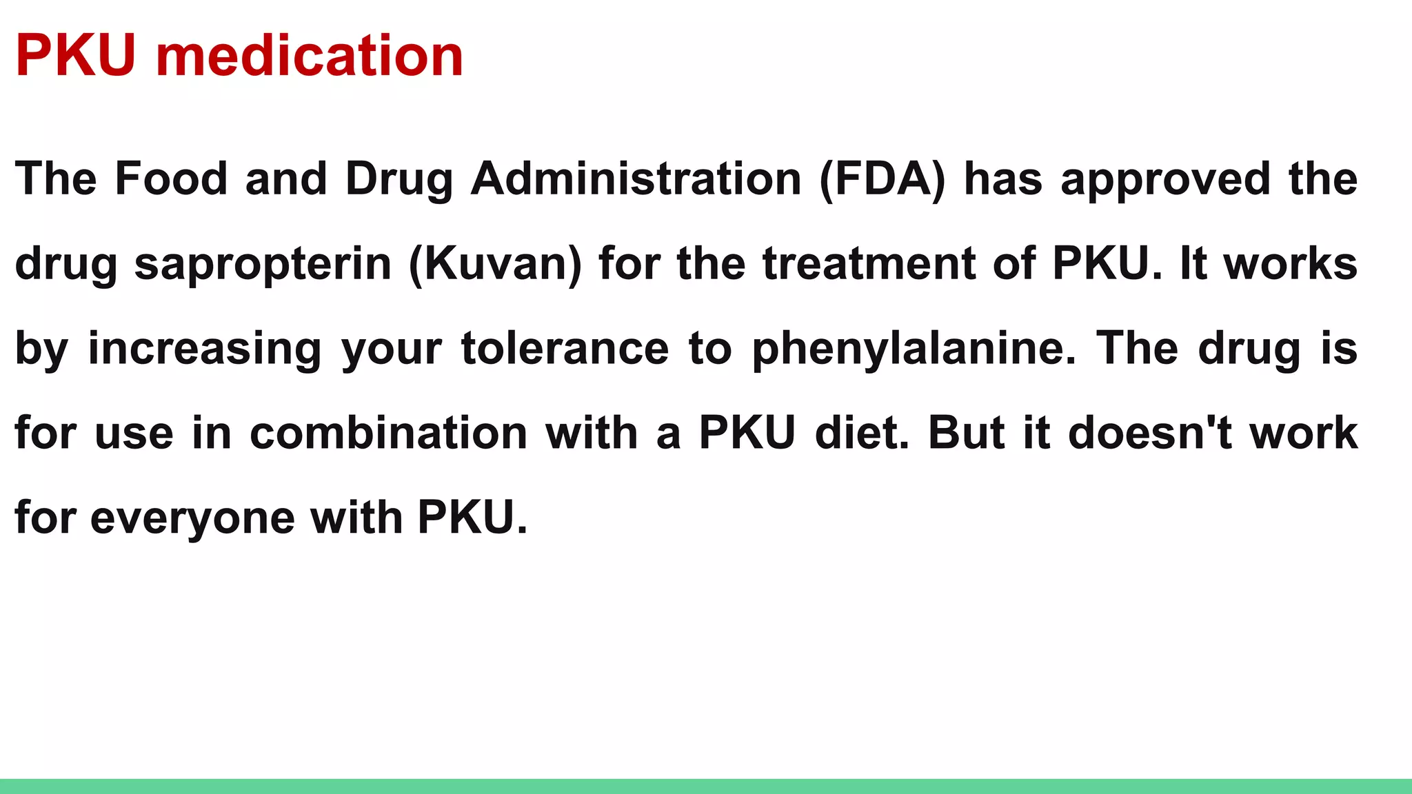 Phenylketonuria | PPTX