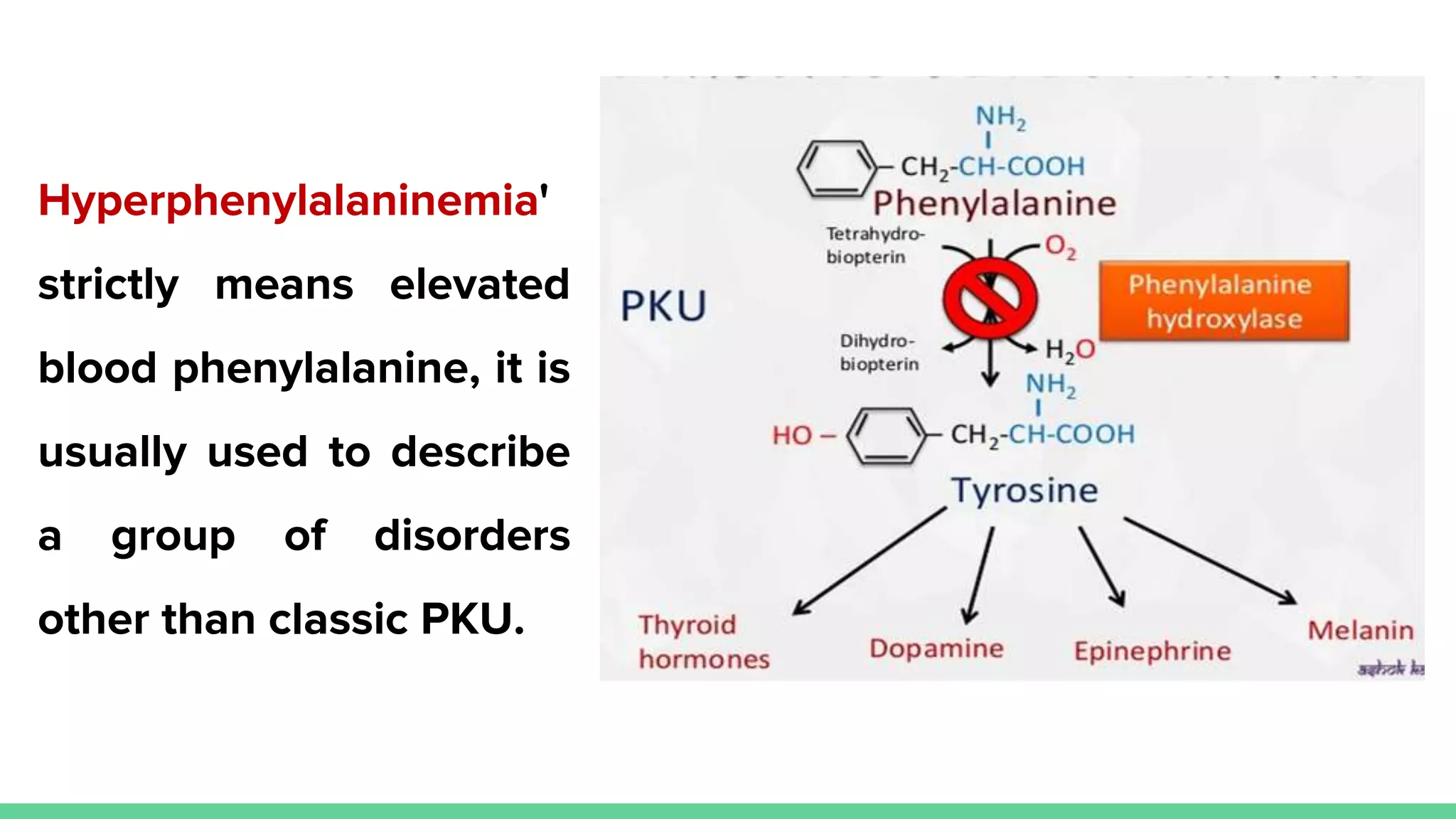 Phenylketonuria | PPTX