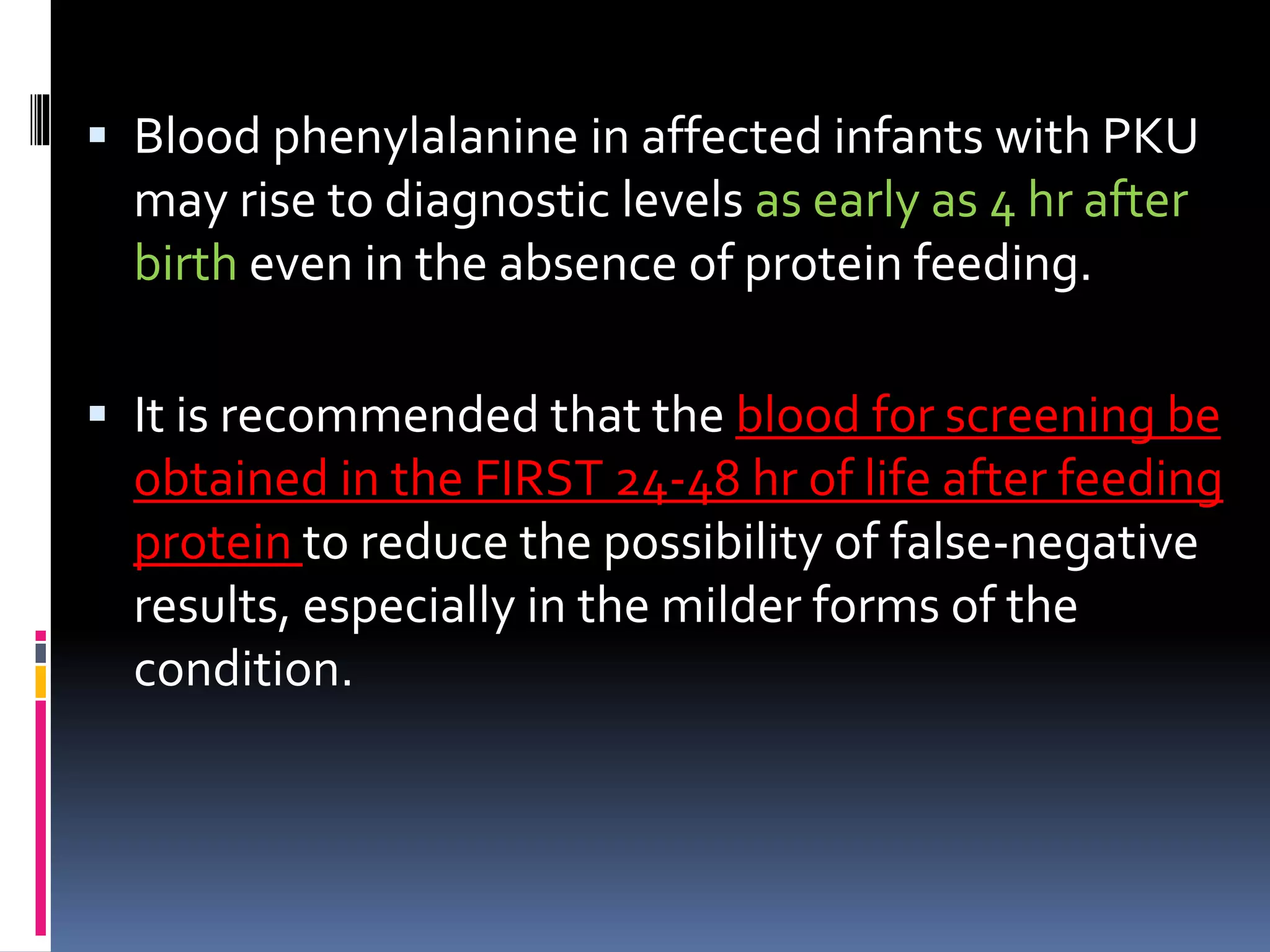 Phenylketonuria ( PKU) - Dr Padmesh | PPTX