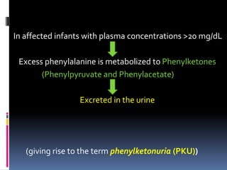 Phenylketonuria ( PKU) - Dr Padmesh | PPT