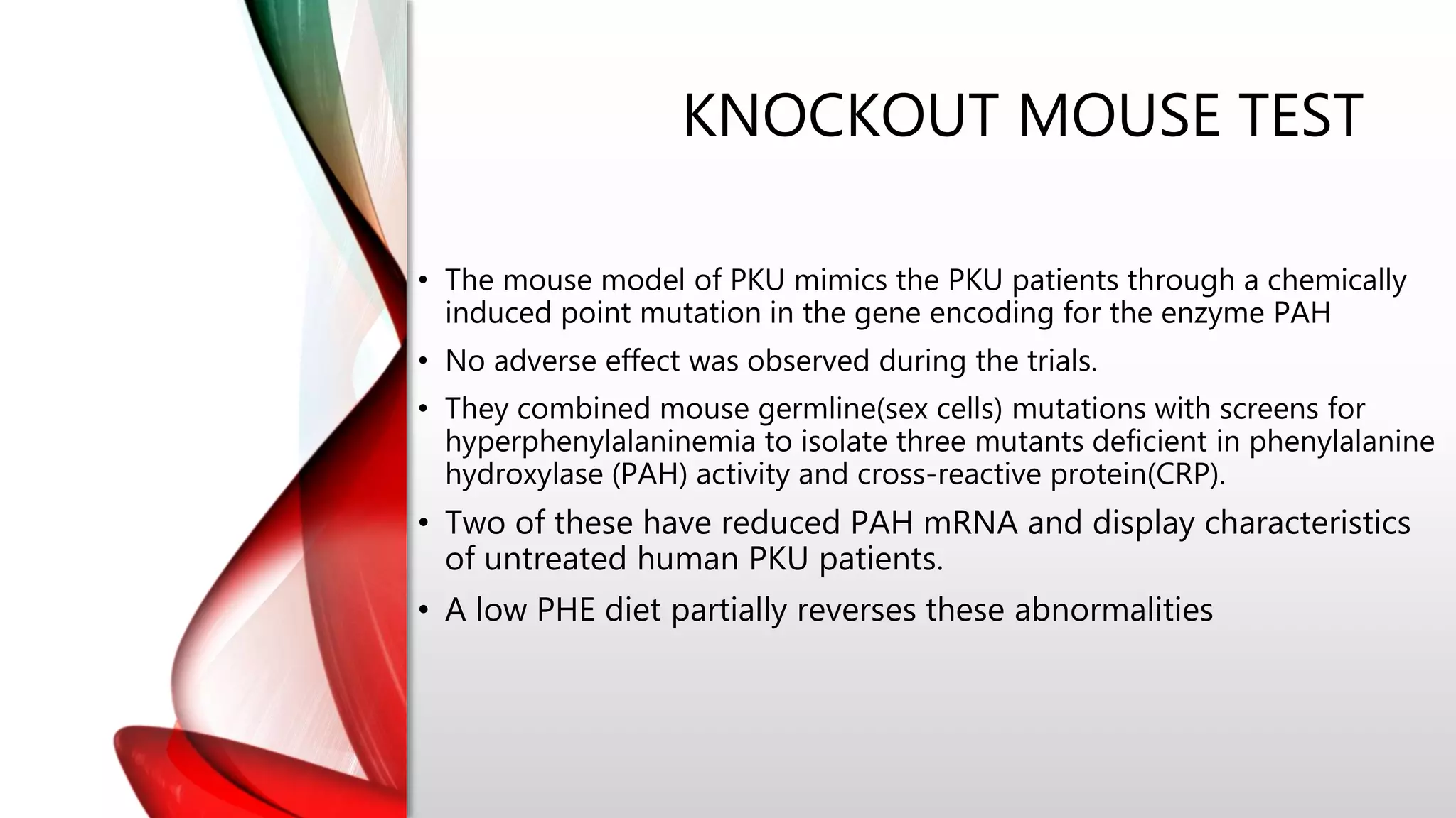 Phenylketonuria(pku) new | PPTX