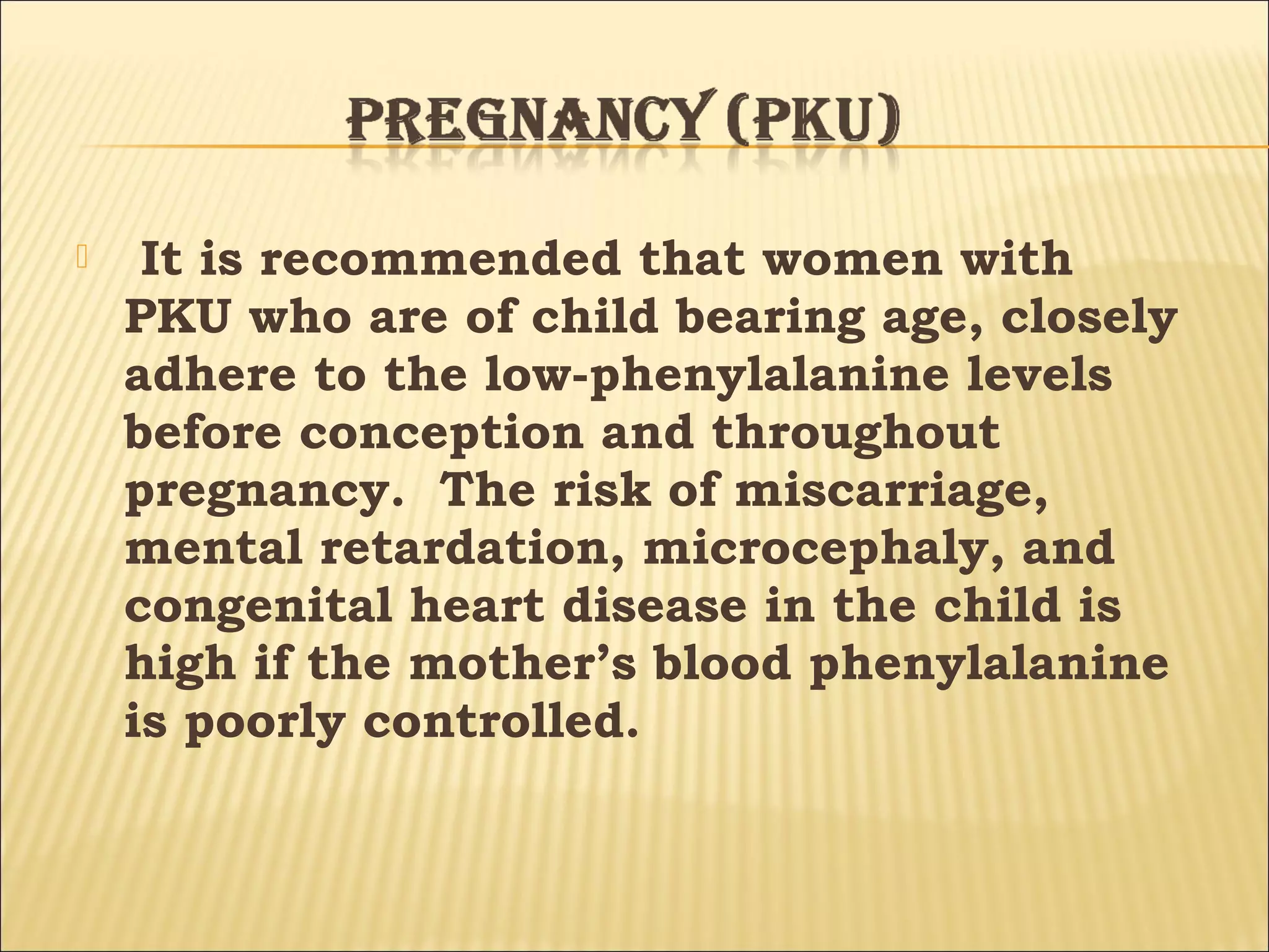 Phenylketonuria Ppt | PPT