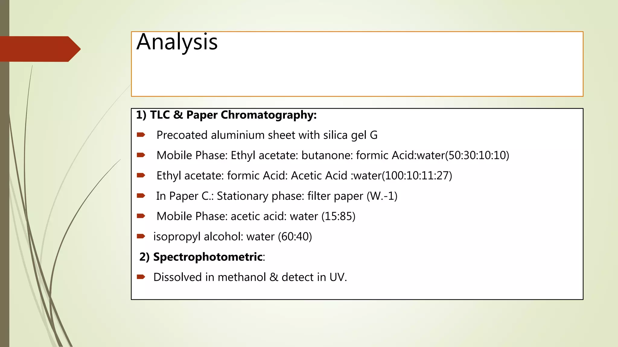 Phenylpropanoids ( Flavonoids, coumarin, lignan ) | PPTX