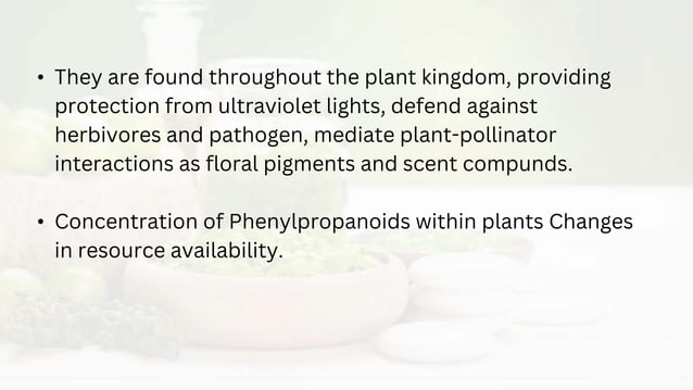 Phenylpropanoids & Flavonoid.pptx | Gardening | Home & Garden
