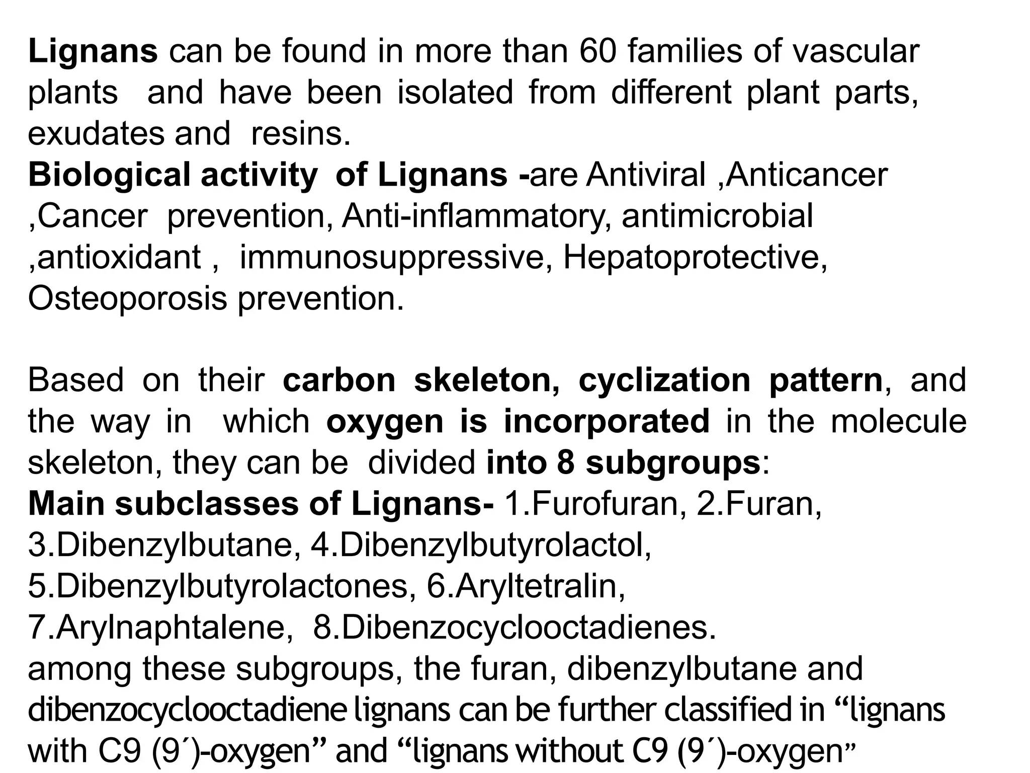 Phenyl propanoids flavonoids and lignans | PPTX