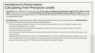 Phenytoin Pharmacokinetics First Generation Antiepileptics | PPT