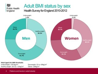 UK Adult Obesity Data | PPTX