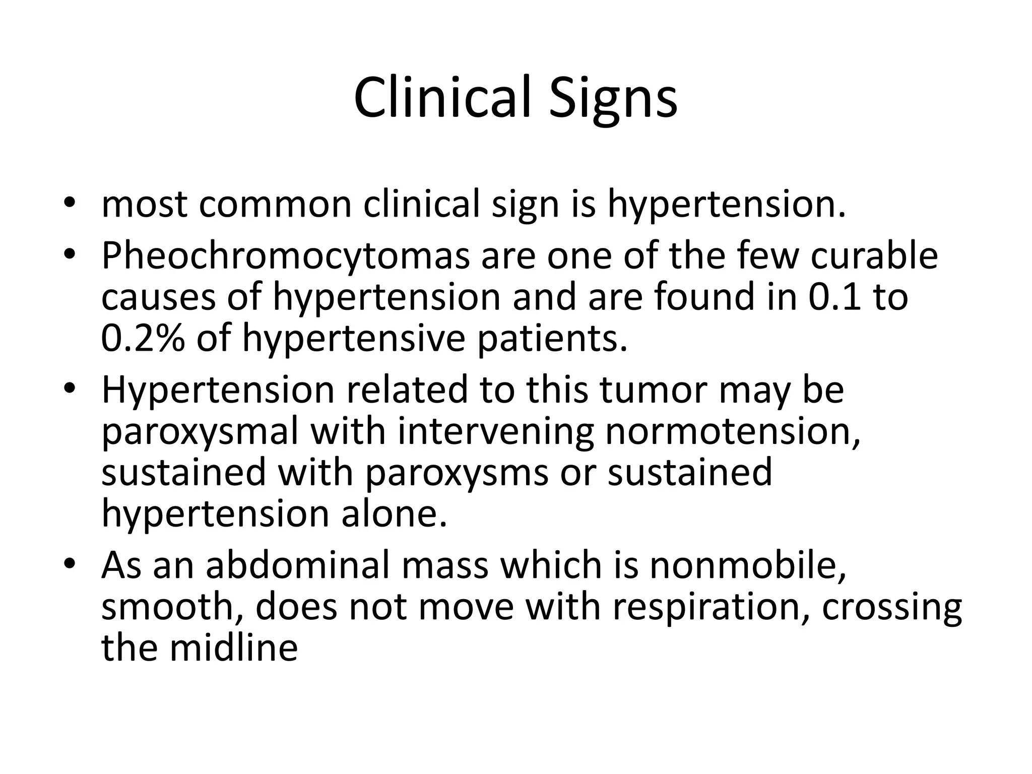 Pheochromocytoma | PPTX