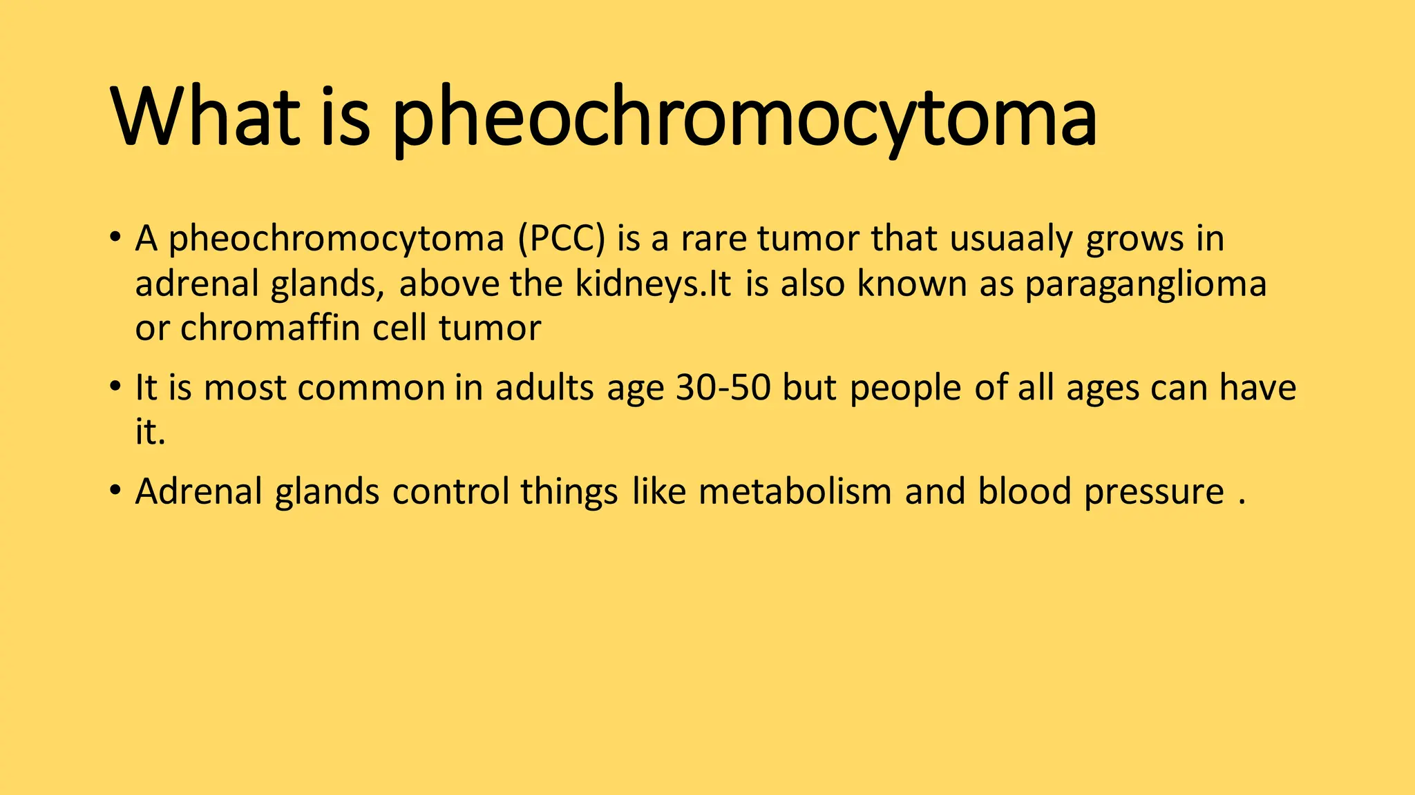 Pheochromocytoma surgery medicine gland.pdf