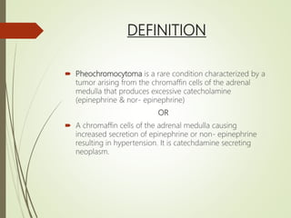 Pheochromocytoma | PPTX