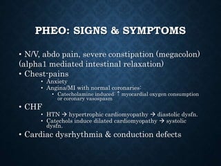 Pheochromocytoma dr ashish nair | PPT