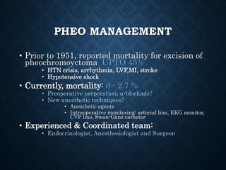 Pheochromocytoma dr ashish nair | PPT