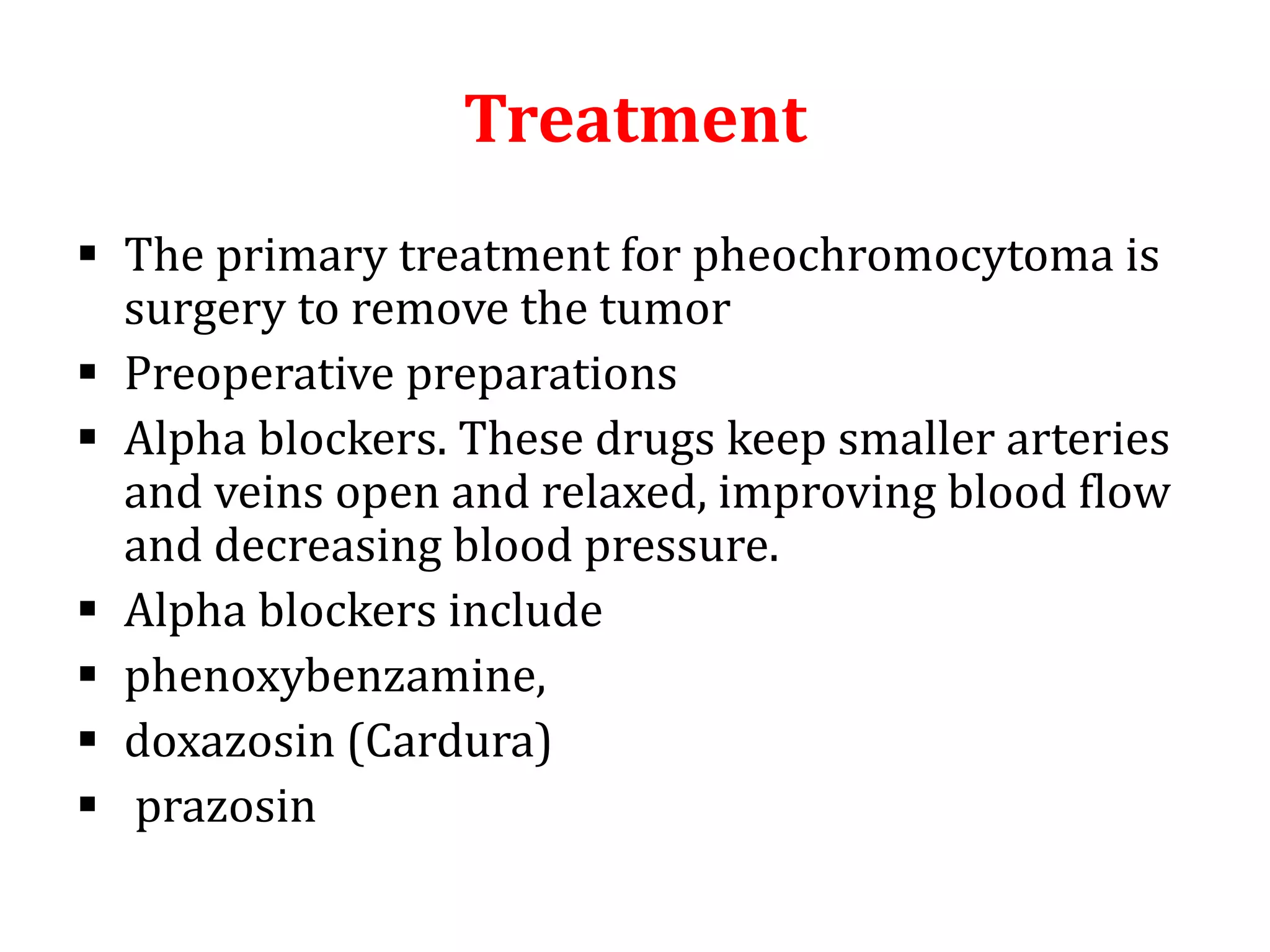 Pheochromocytoma | PPTX