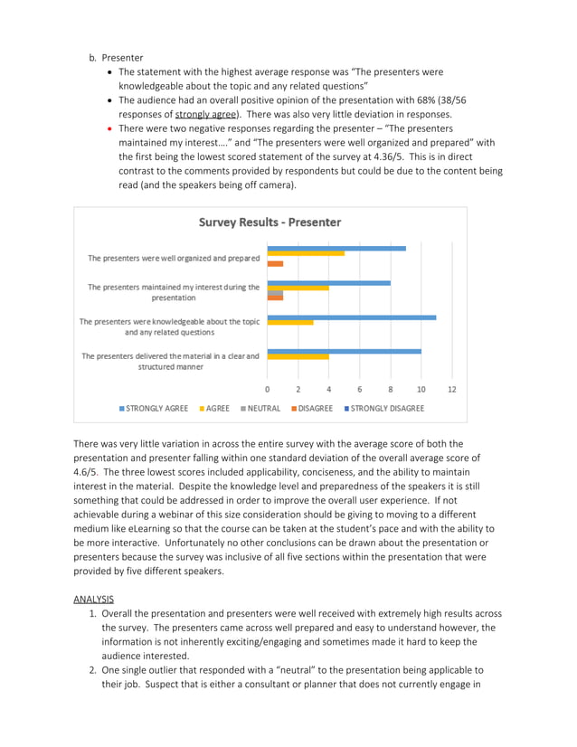 Webinar feedback (sample 1) - ODH Project | PDF | Web Conferencing ...