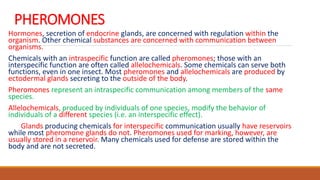 Definition of phermones and exocrine glands.pptx