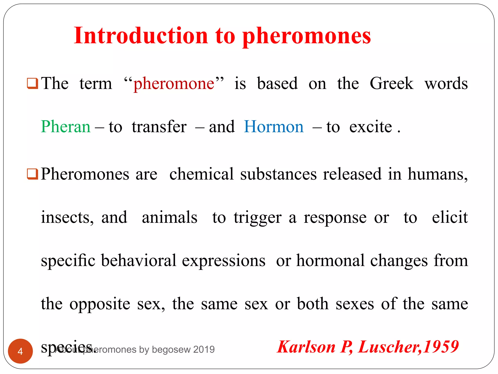 Pheromone | PPTX