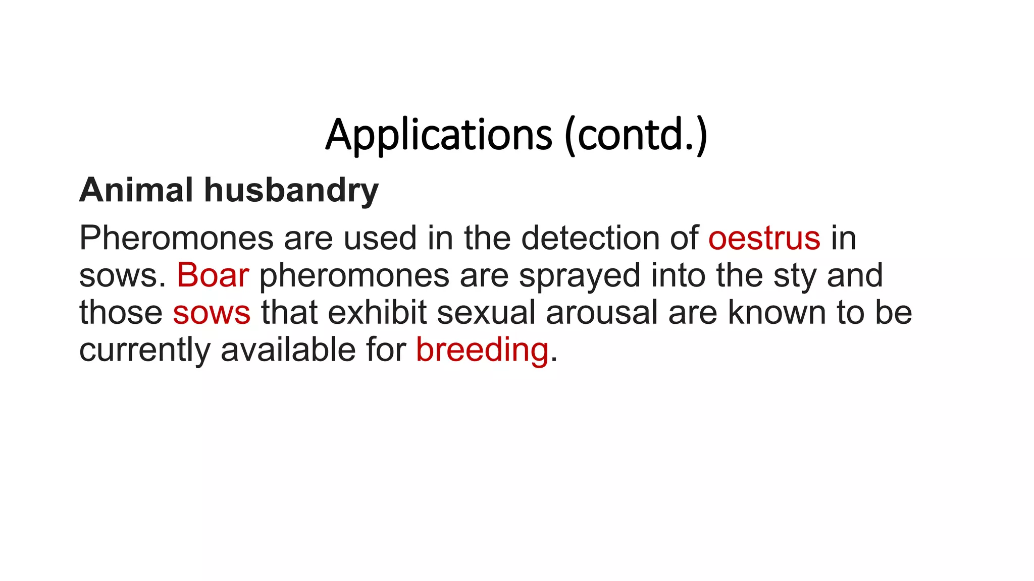 Pheromone pptx file 2.pptx | Chemistry | Science