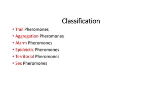 Pheromone pptx file 2.pptx | Chemistry | Science