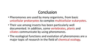 Pheromone pptx file 2.pptx | Chemistry | Science