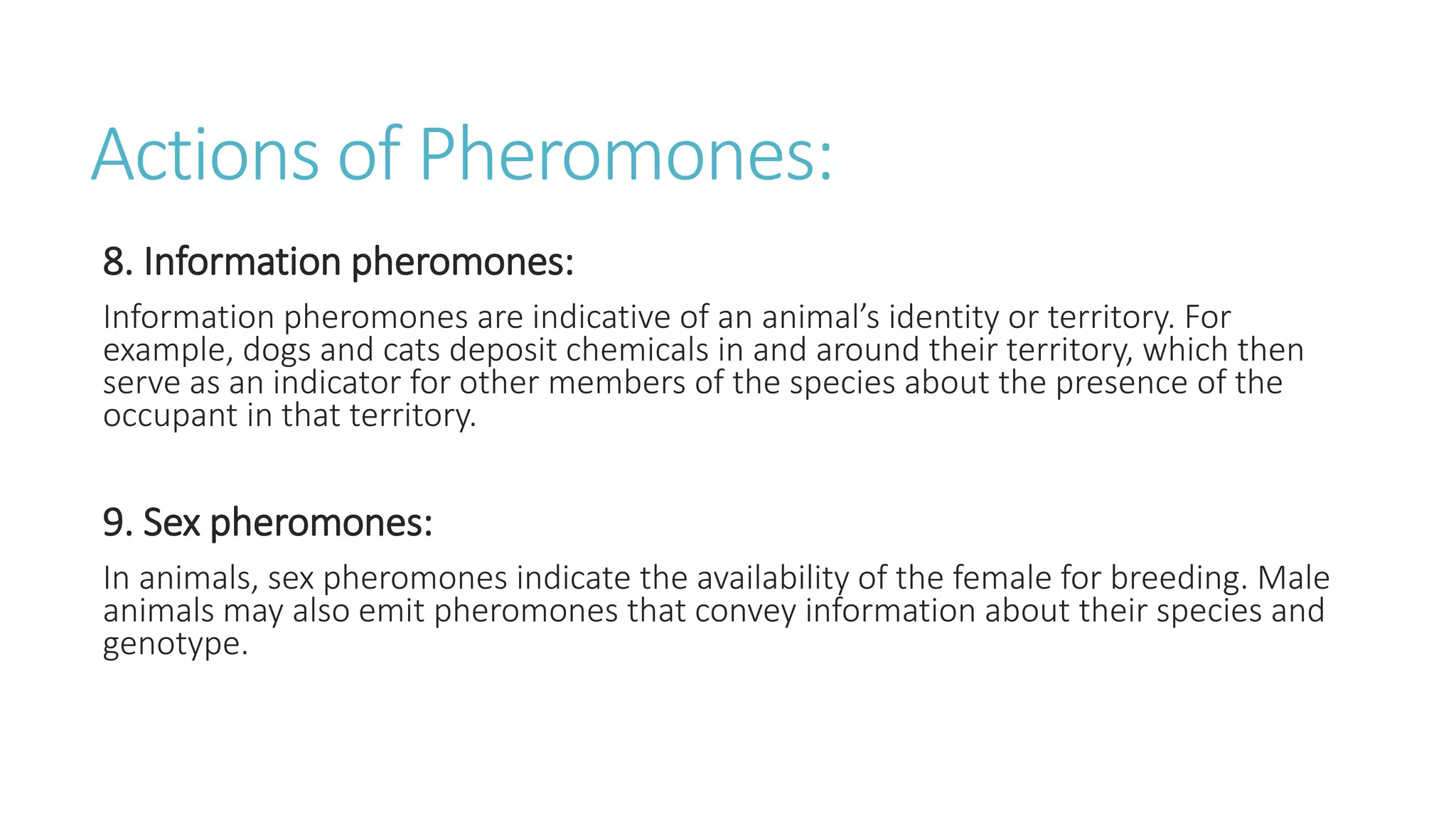 Pheromones.pptx | Chemistry | Science