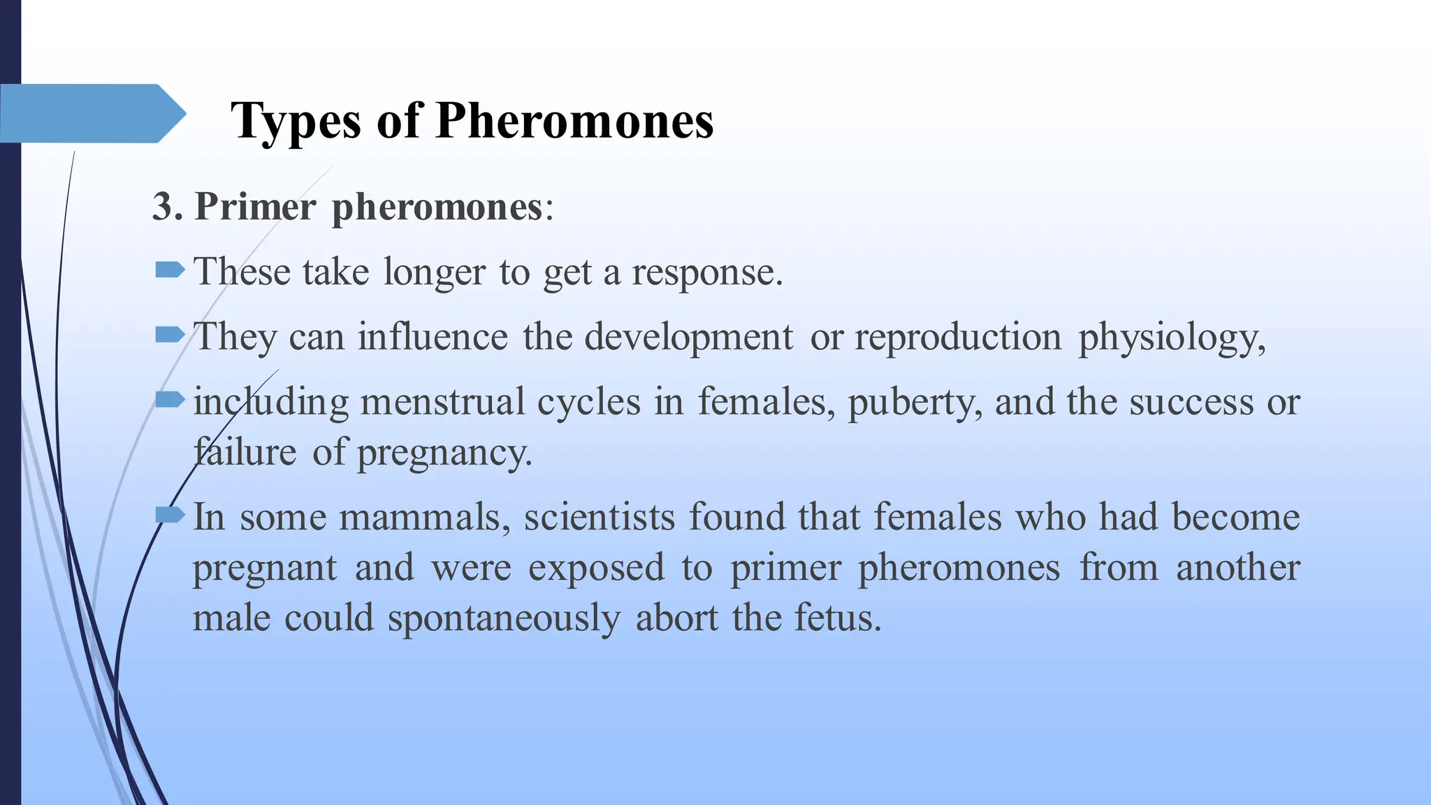 Types Of Pheromone In The Mammals And Their Functions Pdf