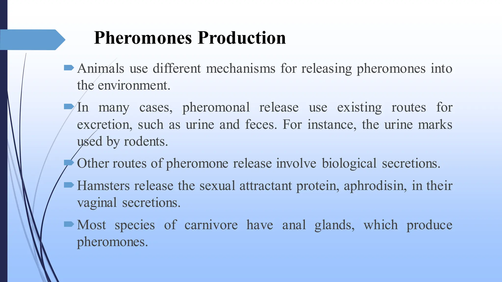 Types Of Pheromone In The Mammals And Their Functions Pdf