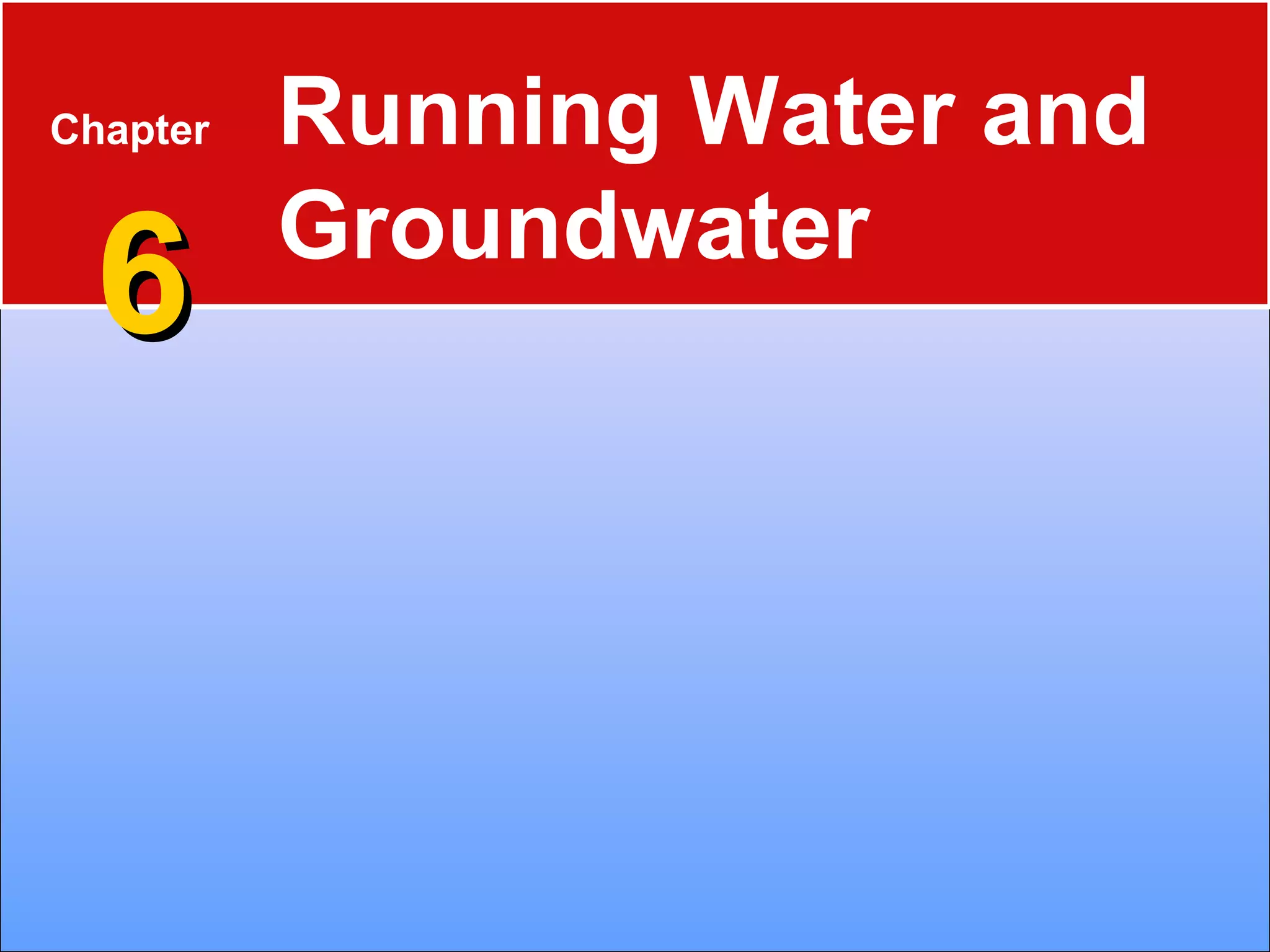 Prentice Hall Earth Science ch06 Surface Water, Ground Water | PPT