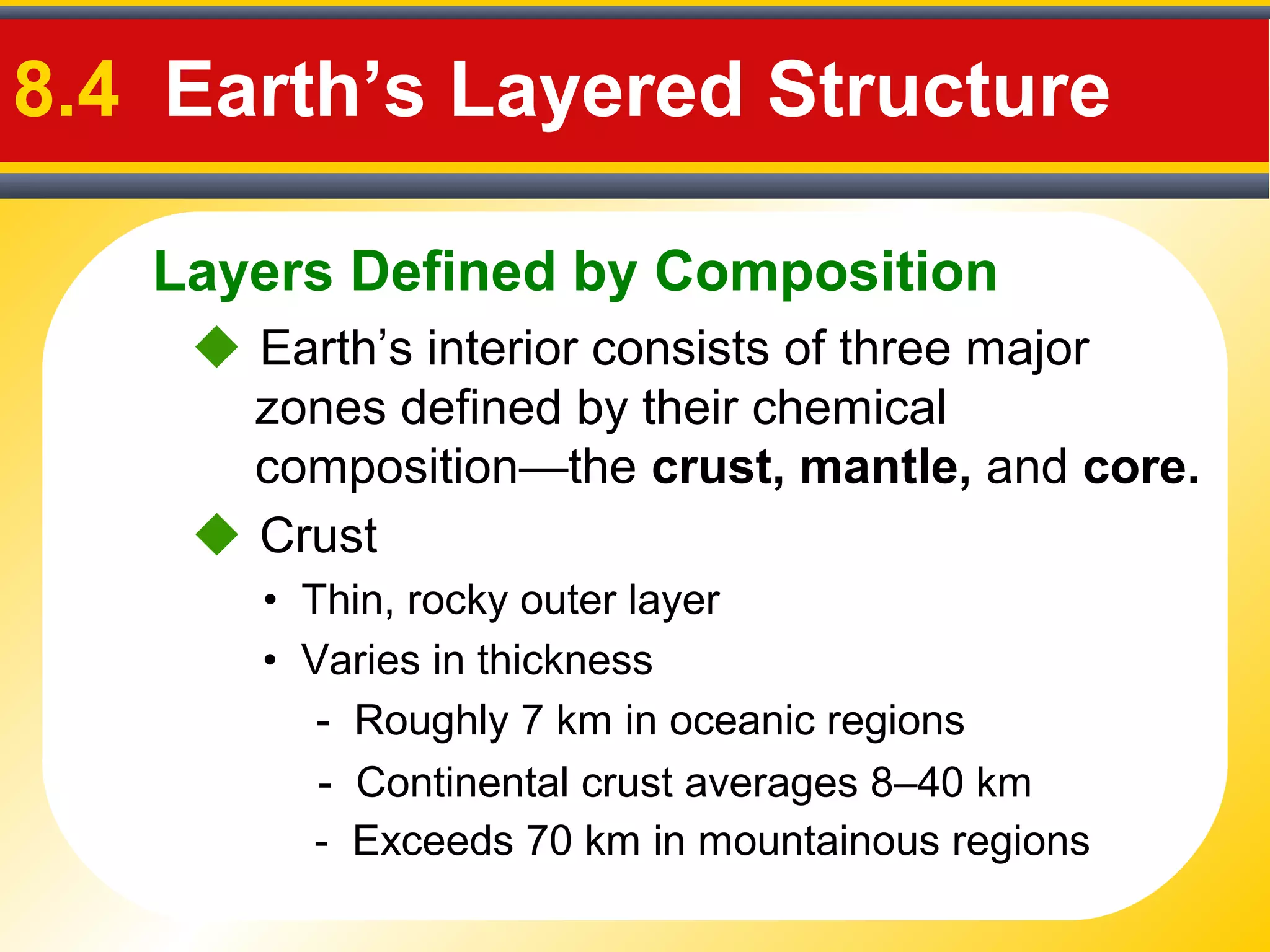 Prentice Hall Earth Science ch08 earthquakes & Layers of Earth | PPT