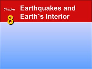 Prentice Hall Earth Science ch08 earthquakes & Layers of Earth | PPT