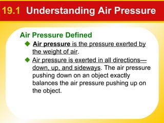 Phes ch19 Air Pressure | PPT