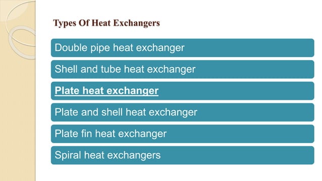 Heat Exchanger | PPTX