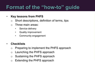 What’s Next? Practical Implementation Lessons from the Partnership for ...