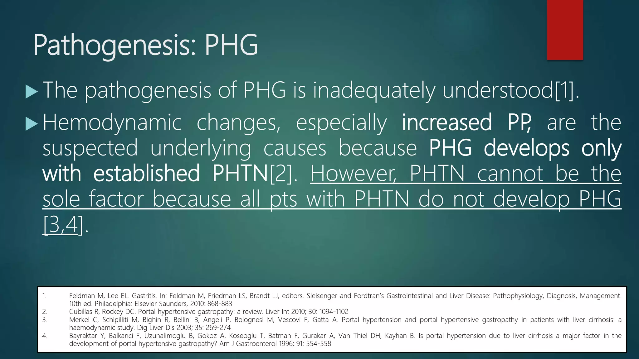PORTAL HYPERTENSIVE GASTROPATHY | PPTX