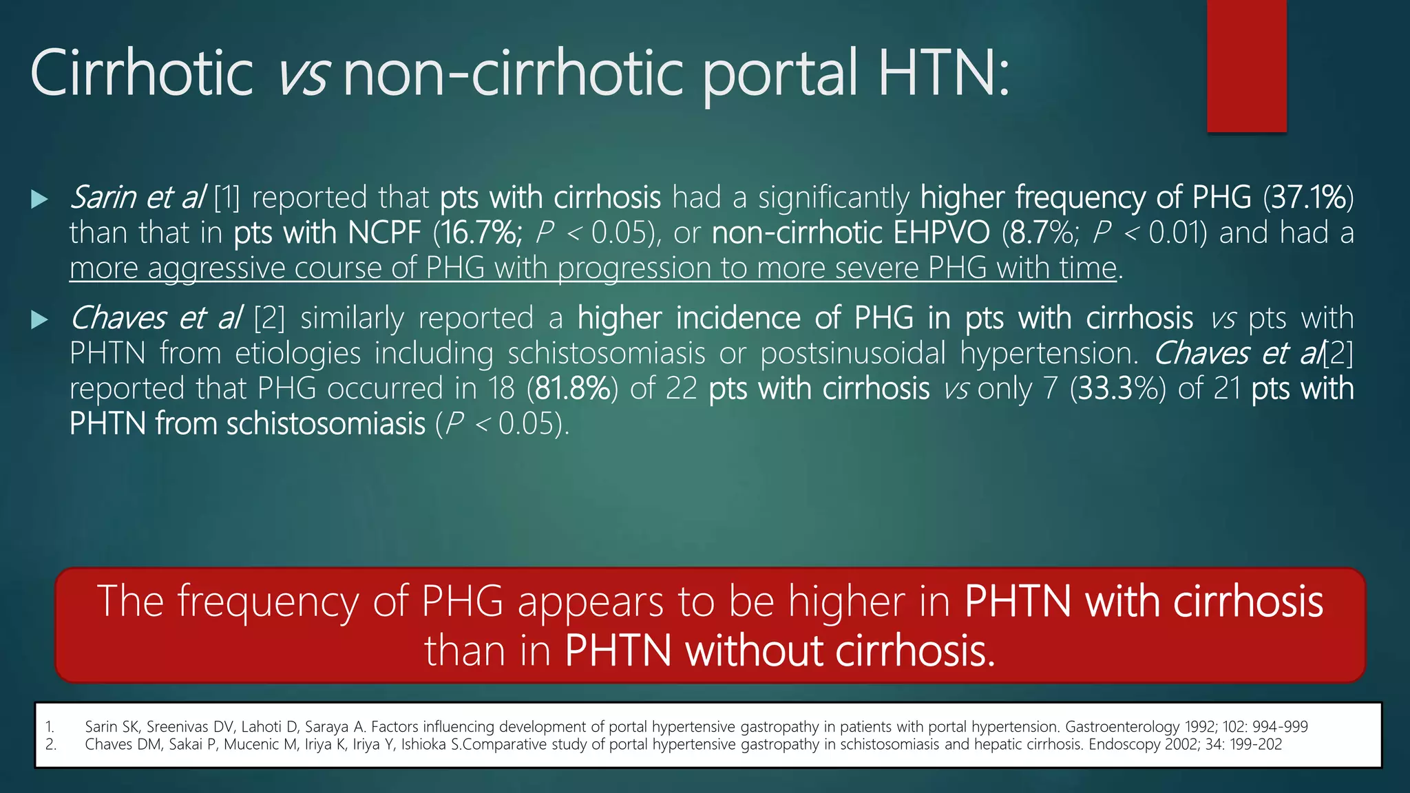 PORTAL HYPERTENSIVE GASTROPATHY | PPTX