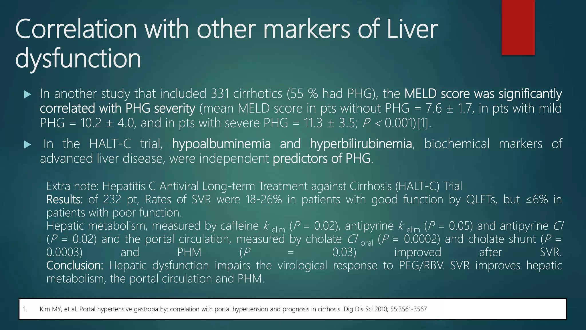 PORTAL HYPERTENSIVE GASTROPATHY | PPTX