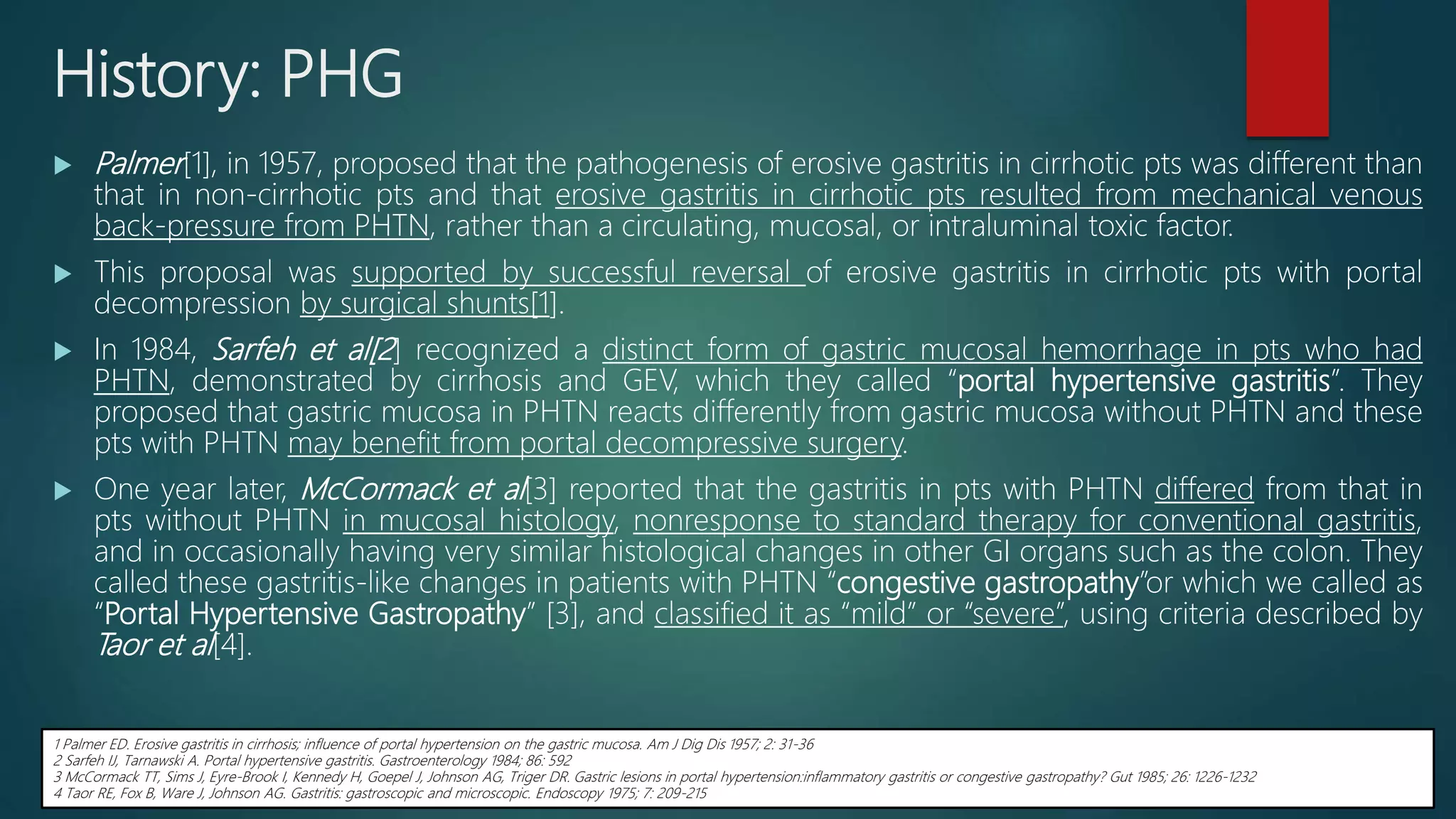 PORTAL HYPERTENSIVE GASTROPATHY | PPTX