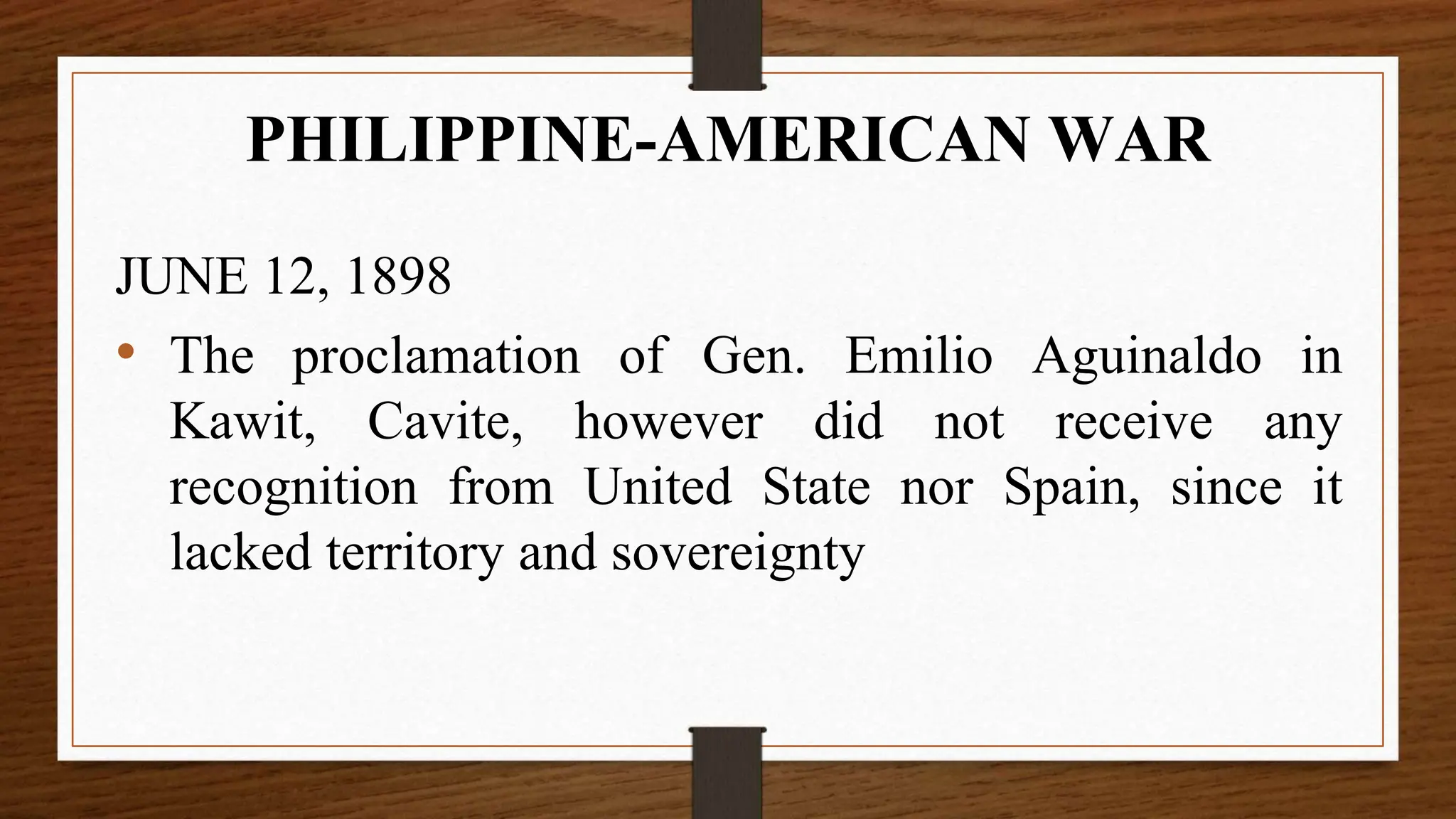 Philippine - American War Power Point.pptx
