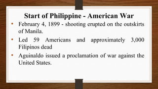 Philippine - American War Power Point.pptx