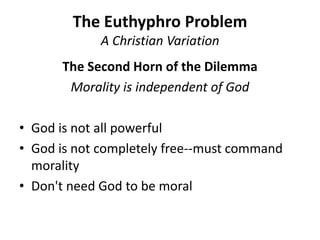 Euthyphro Lecture | PPTX