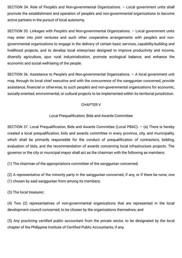 RA 7160 | PDF | Civic affairs | Politics